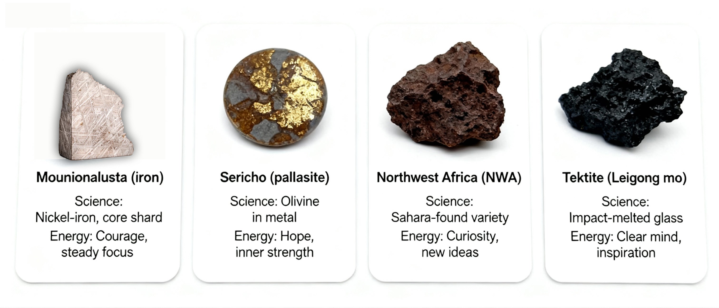 Meteorite Specimen Set: A 24‑Day Mystery Box Adventure – OrientalMeteorite